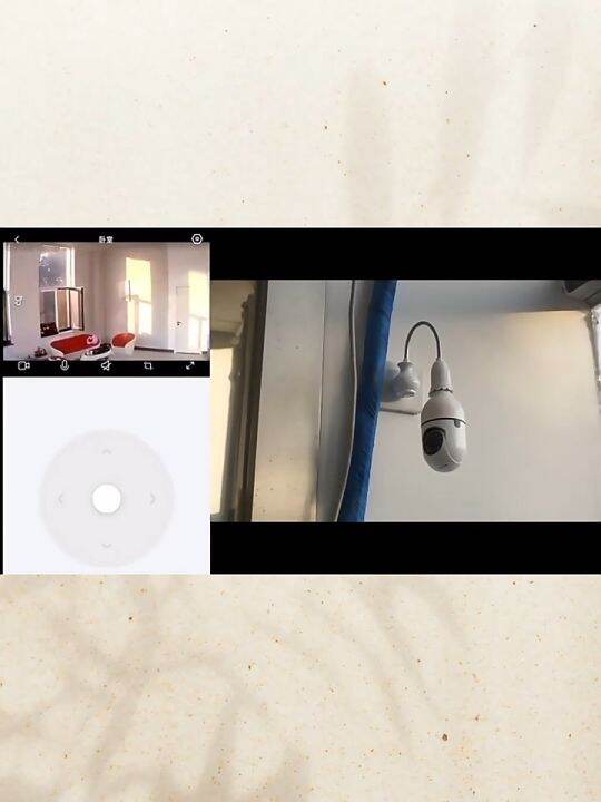 CCTV camera connected to mobile phone with voice remote surveillance ...