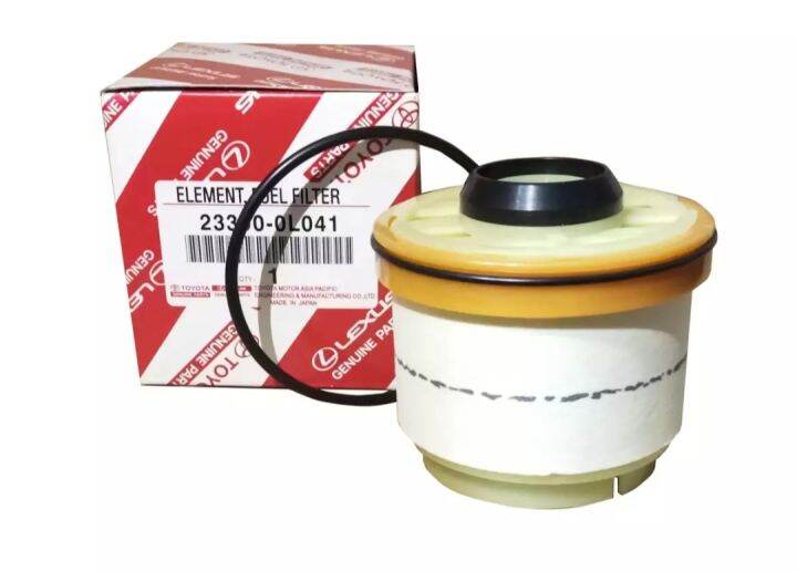 FUEL FILTER ELEMENT ASSY. TOYOTA INNOVA HILUX FORTUNER HIACE 2005-2015 ...