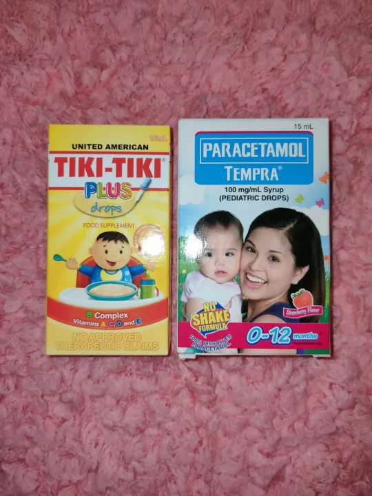Bundle promo!Tikitiki plus and Tempra Paracetamol 0-24 months | Lazada PH