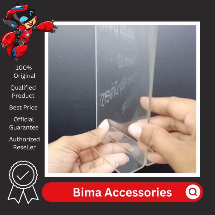 Acrylic Akrilik Brosur Stand A6 Series | Lazada Indonesia