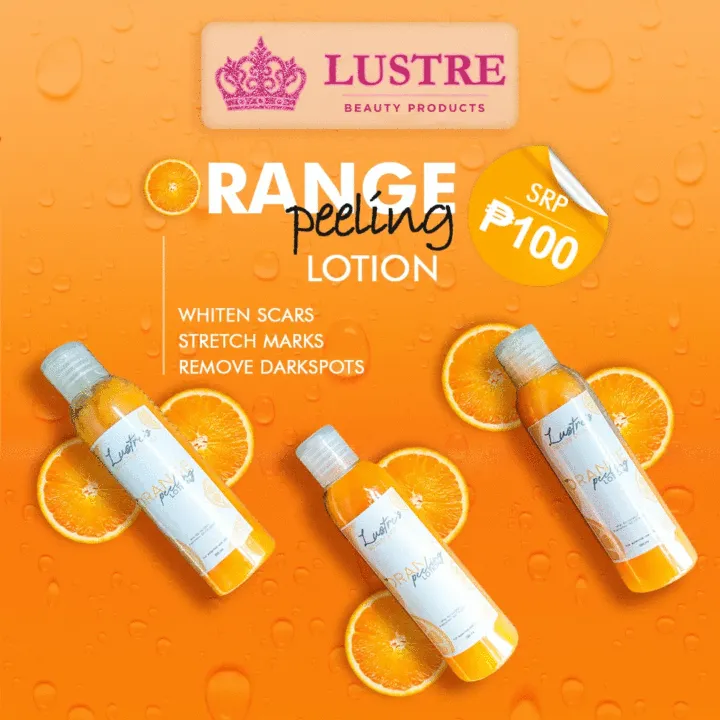 Lustre Orange peeling lotion | Lazada PH