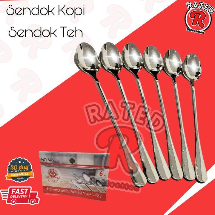 Sendok Teh Stainless / Sendok Kopi / Sendok Glanz 845 | Lazada Indonesia