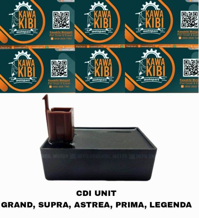 CDI GRAND SHINDENGEN - CDI SUPRA OLD LAMA 100 CC / ASTREA 800 / LEGENDA ...