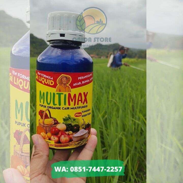 MULTIMAX - Pupuk Organik Cair Multifungsi Plus Fungisida Dan ...