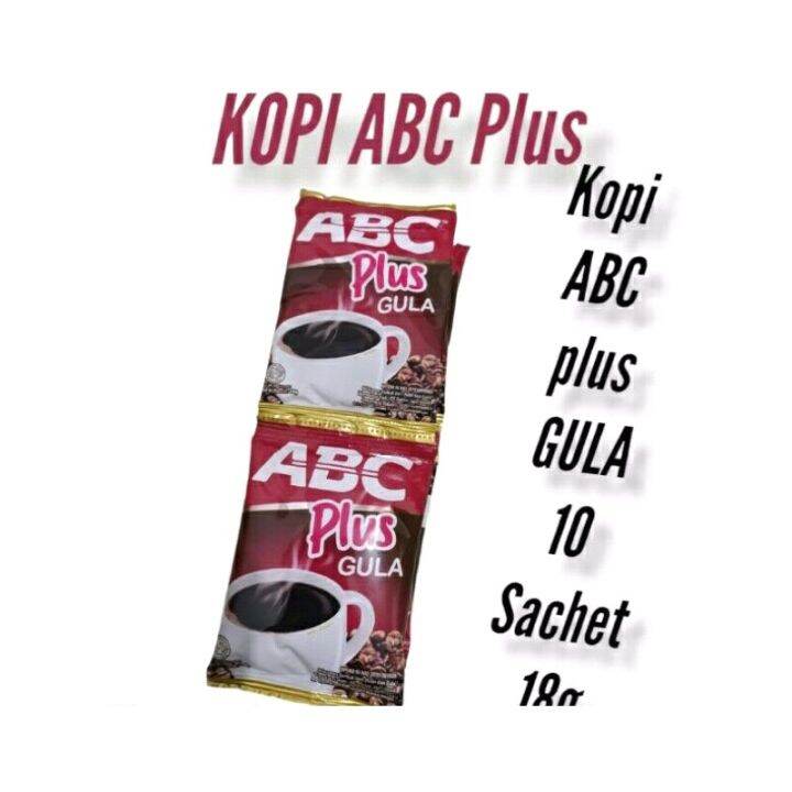 KOPI ABC PLUS GULA 1 RENCENG ISI 10 Sachet | Lazada Indonesia