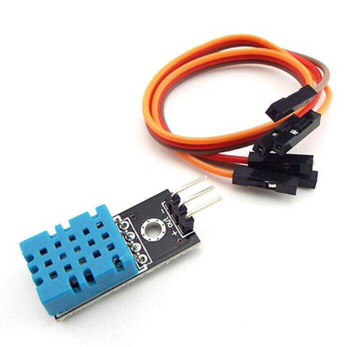 DHT11 TEMPERATURE & HUMIDITY SENSOR MODULE WITH CABLE | Lazada PH