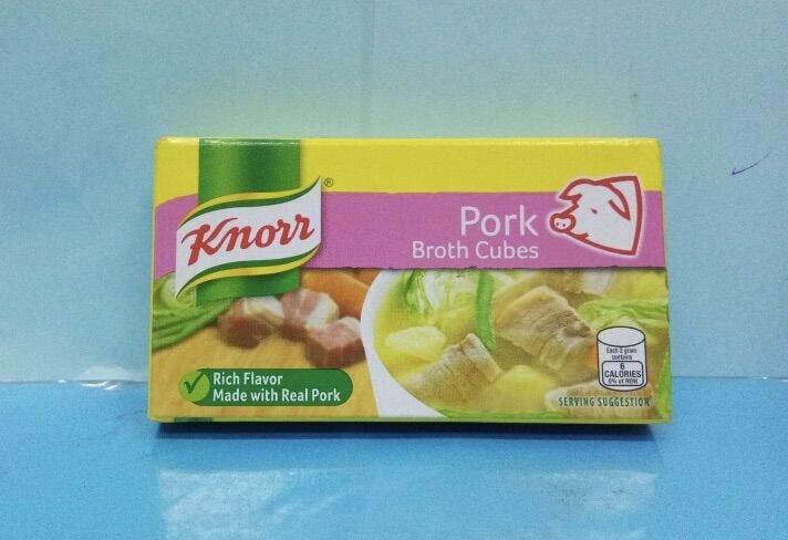 Knorr Pork Broth Cubes 6pcs inside | Lazada