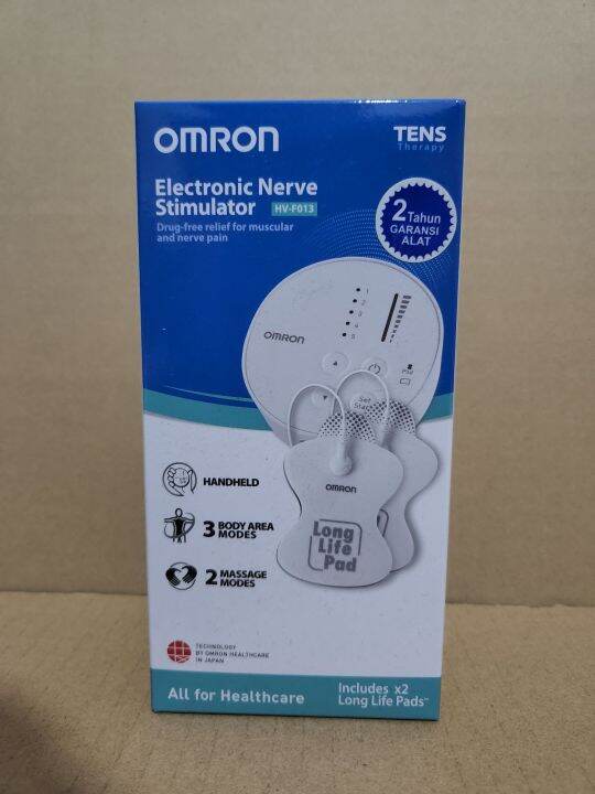 Electronic Nerve Stimulator OMRON HV-F013 Tens Therapy Long Life Pad Massage Pemijat Alat Pijat ...