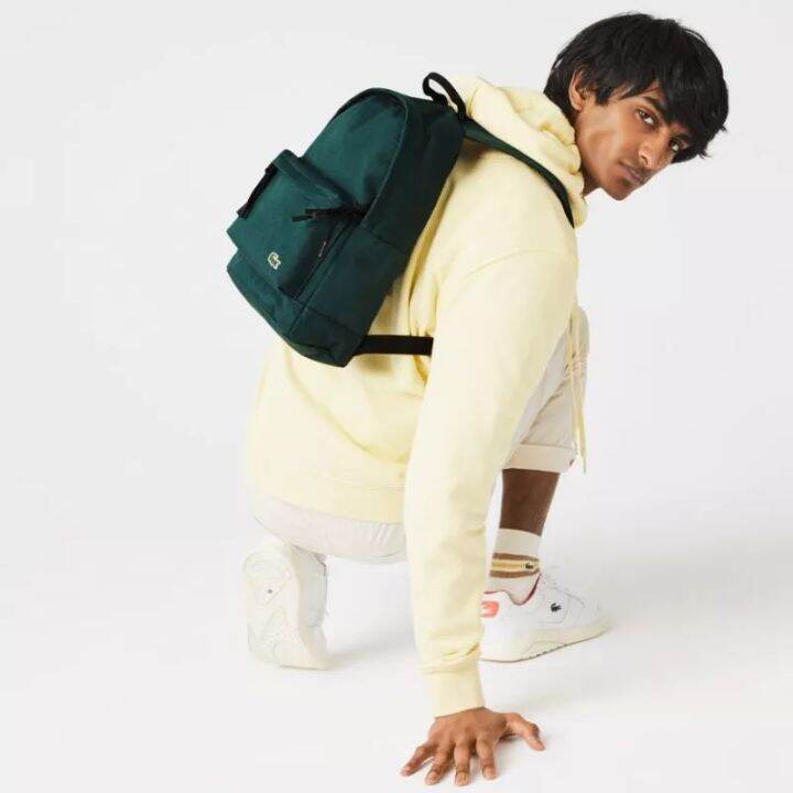 LACOSTE NEOCROC BACKPACK IN PLUMAGE NOIR | Lazada PH