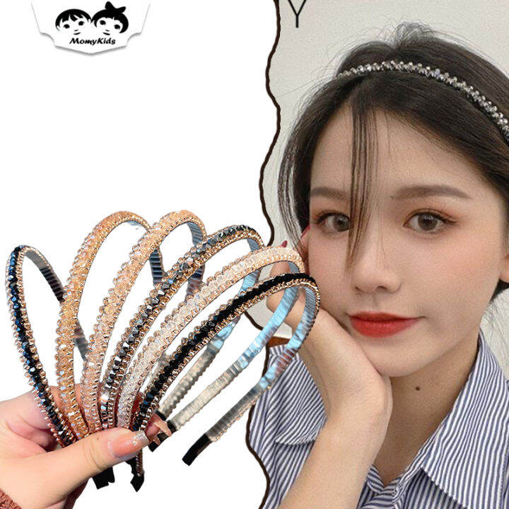 Bando Wanita Diamond Mutiara Bondu Rambut Fashion Korea Cantik Lucu ...