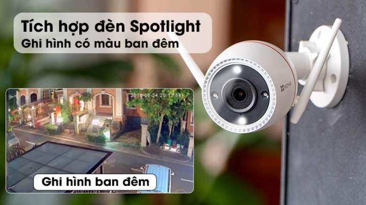 Camera ngoài trời Ezviz H3C 2MP, H3C 2MP Color, H3C 3MP ,C3N cố định ...