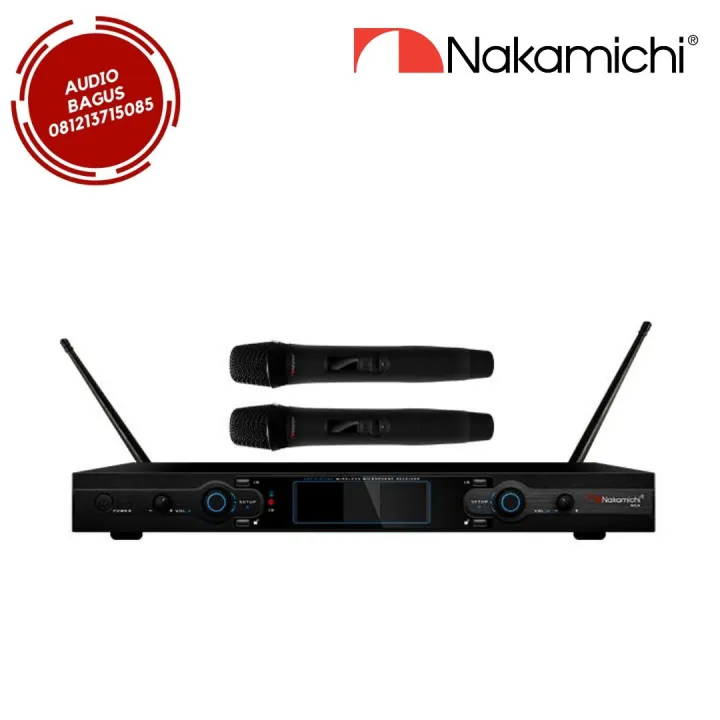 NAKAMICHI N5X / N 5 X / N5 X Microphone Wireless 2 Pegang / Mic ...