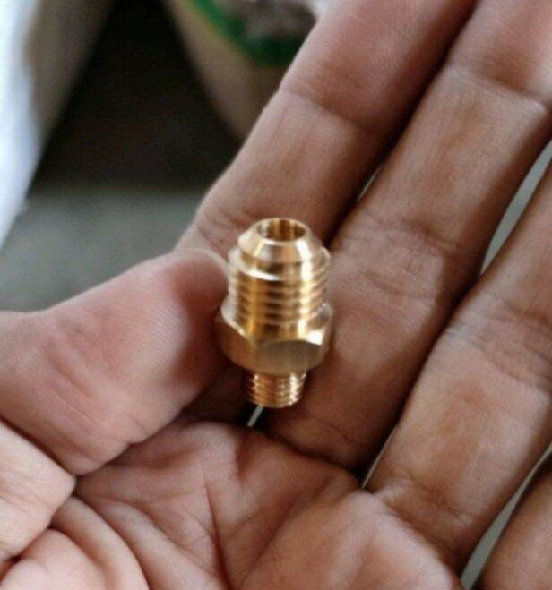 nepel selang manifold flushing pipa AC isi ulang gas kaleng portable ...
