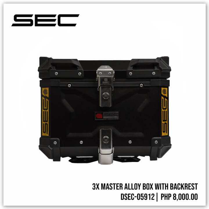 sec alloy top box 45liters & 28liters | Lazada PH