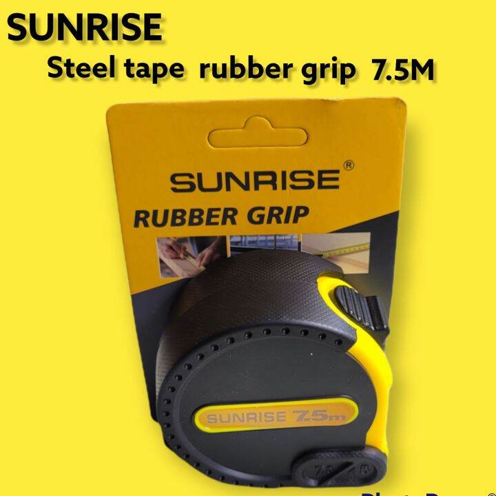 Sunrise tape measure rubber grip 7.5m/25ft | Lazada PH