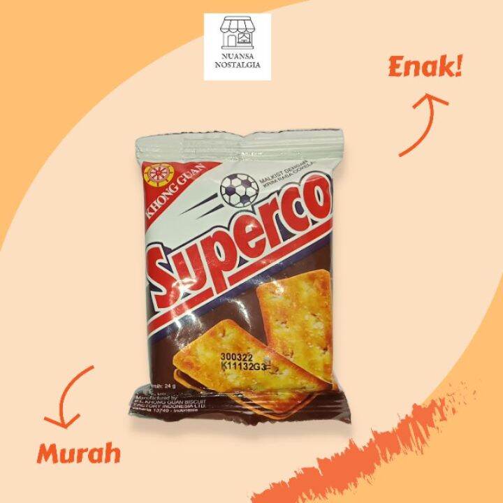 Superco biskuit sandwich - khong guan | Lazada Indonesia