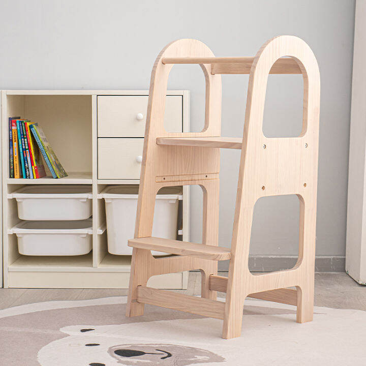 Montessori Learning Tower Baby Hand Washing Stool Step Ladder Wash ...