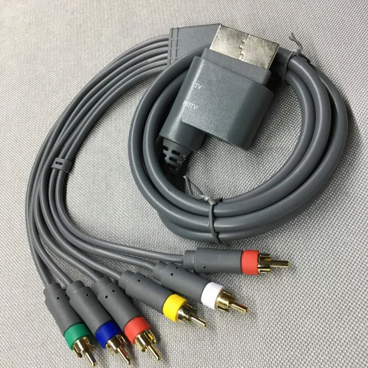 Xbox360 Color Difference Component Video AV Cable 360 Connection TV LCD ...