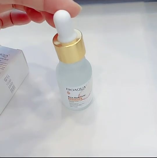 Bioaqua Rice Raw Pulp Essence Rice Hyaluronic Acid Essence Serum