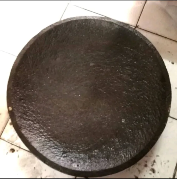 cobek coet batu asli jumbo 40 cm satu set mutu | Lazada Indonesia