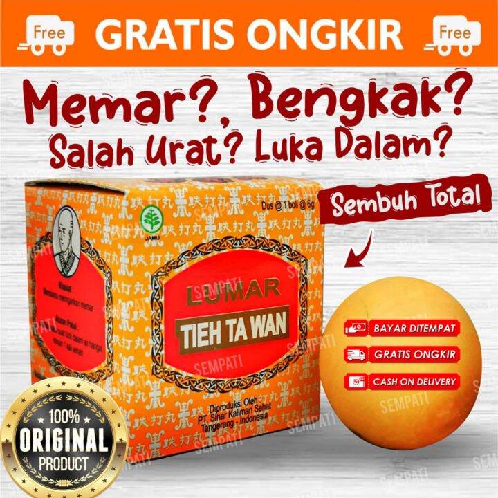 teh Tawan original obat memar keseleo bengkak ayam burung | Lazada ...