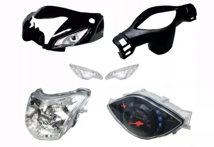 Motorcycle Honda Wave 100/100R drum/disc brake Head Front Cowling Set ...