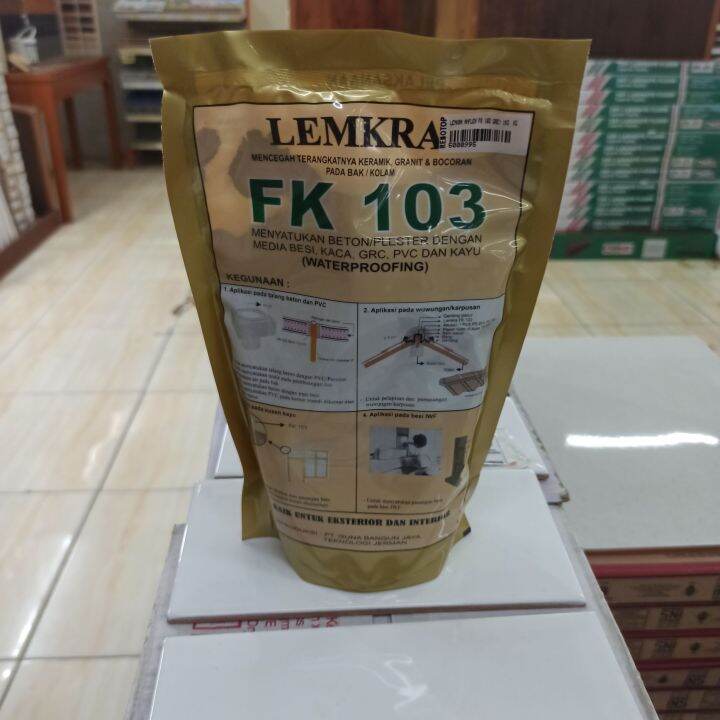 Lemkra Amflex fk 103 Perekat Keramik Multifungsi 1 kg | Lazada Indonesia