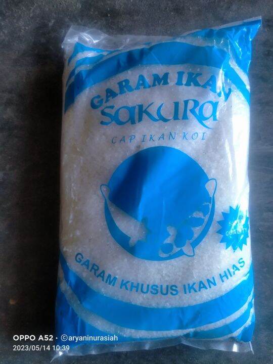 Garam ikan obat jamur ikan untuk semua jenis ikan | Lazada Indonesia