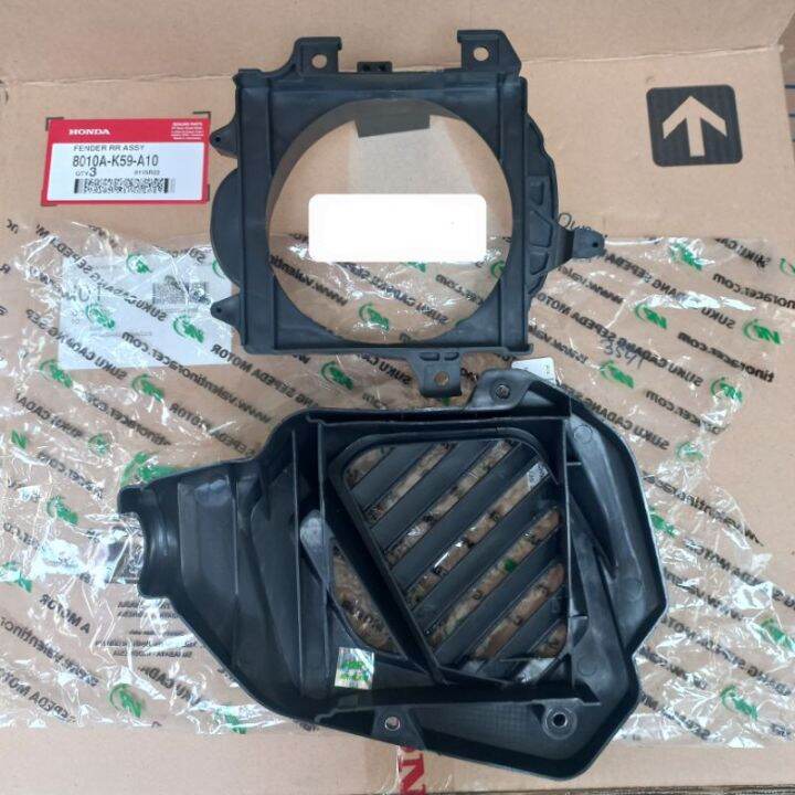 cover dudukan radiator + (set) tutup kipas bagian luar dan dalam vario ...