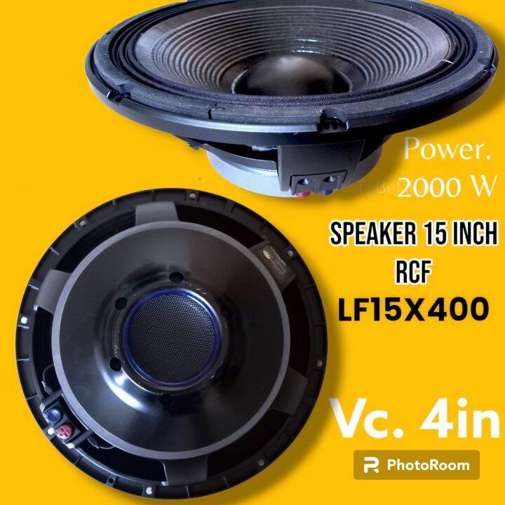Speaker 15 inch RCF 15X400 GRADE A (harga sudah termasuk packing ...