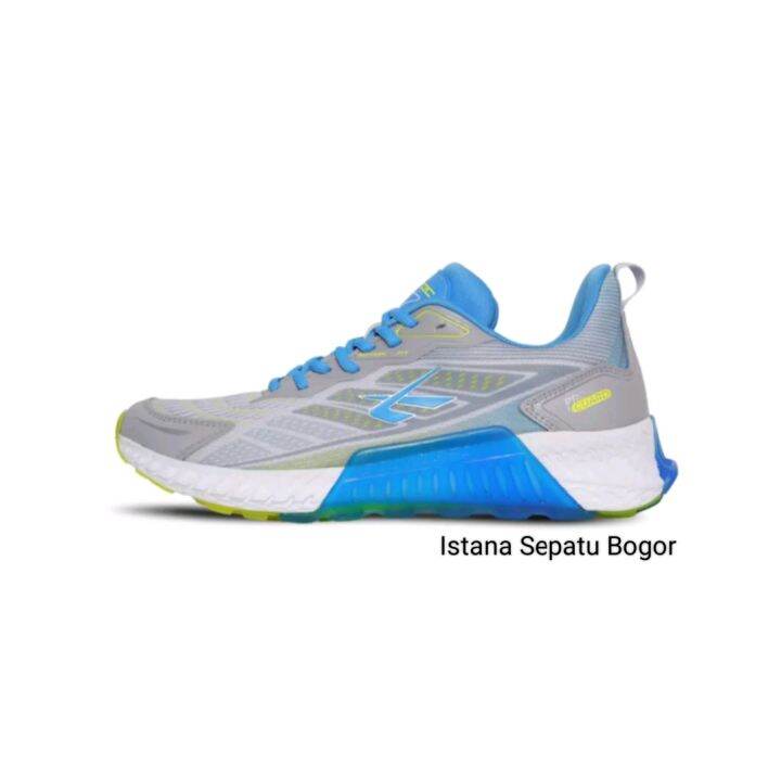SPOTEC Sepatu Running Heroz Abu Muda - Biru Muda | Lazada Indonesia