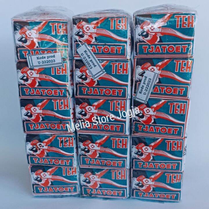 TEH TJATOET BIRU 1 PACK (40 GRAM x 10 PCS) | TEA TUBRUK ISTIMEWA WANGI ...