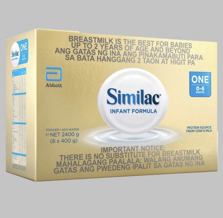 Similac 0-6 infant formula milk | Lazada PH