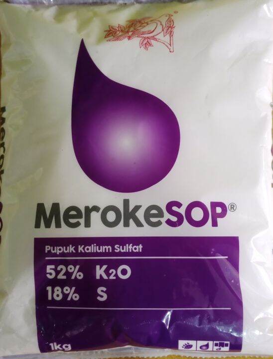 PUPUK MEROKE SOP kalium sulfat isi 1 kg | Lazada Indonesia