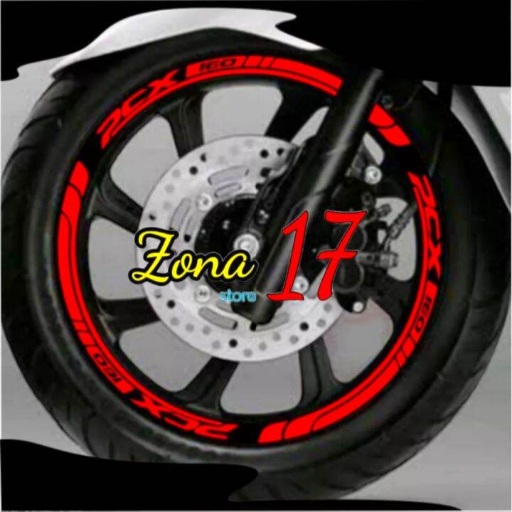 STIKER VELG PCX 160, STICKER PELEG PCX 160 CC | Lazada Indonesia