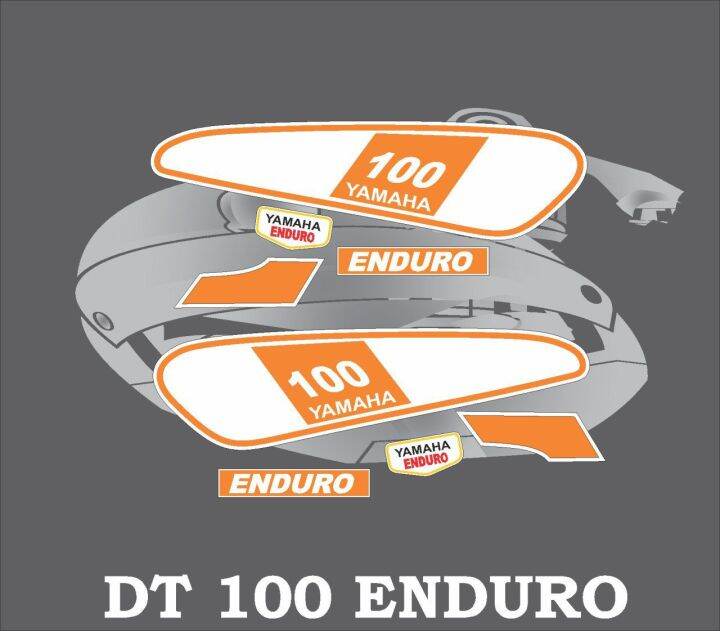 sticker striping DT100 ENDURO | Lazada Indonesia