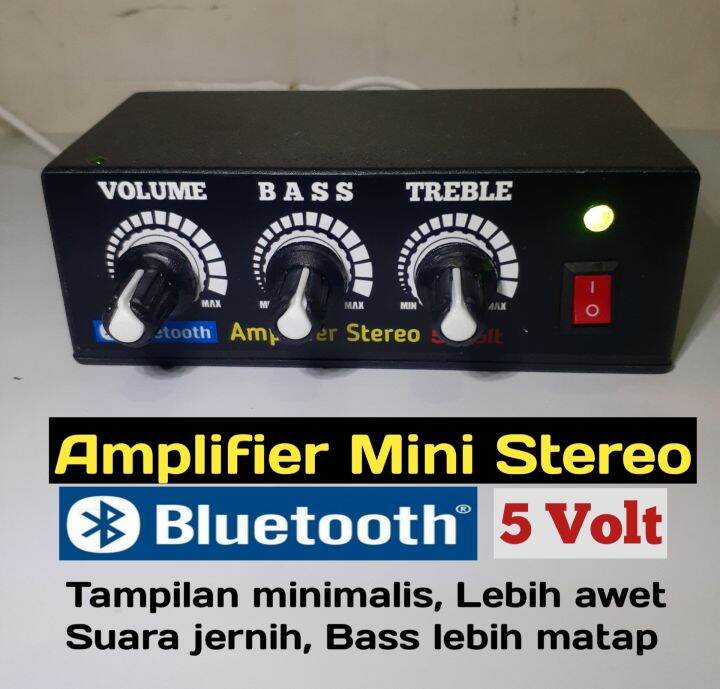 Ampli mini 5volt stereo | Lazada Indonesia