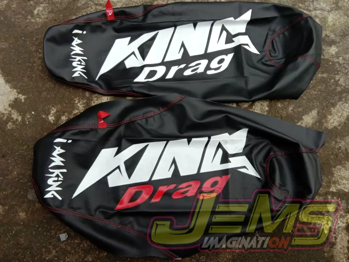Sarung jok king drag malaysia / kain jok / jok motor | Lazada Indonesia