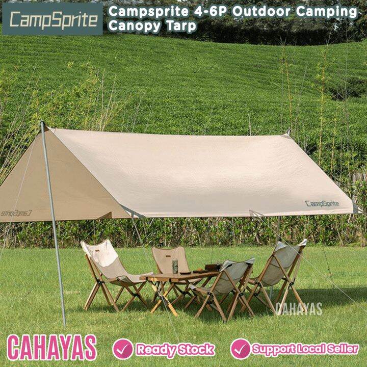 [New] [M'sia Ready Stock] Campsprite 4-6P 4m x 3m Large Outdoor ...