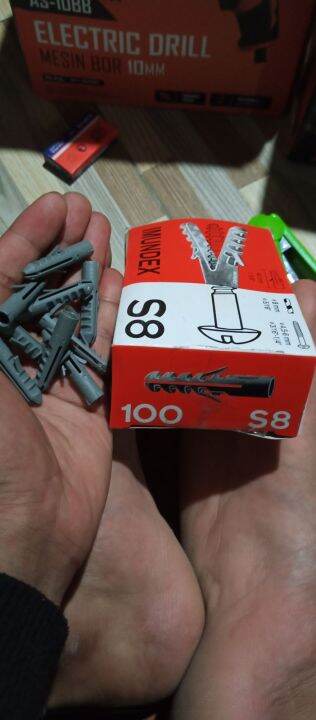 Skrup fisher s8 imundex 1 dus isi 100 pcs | Lazada Indonesia