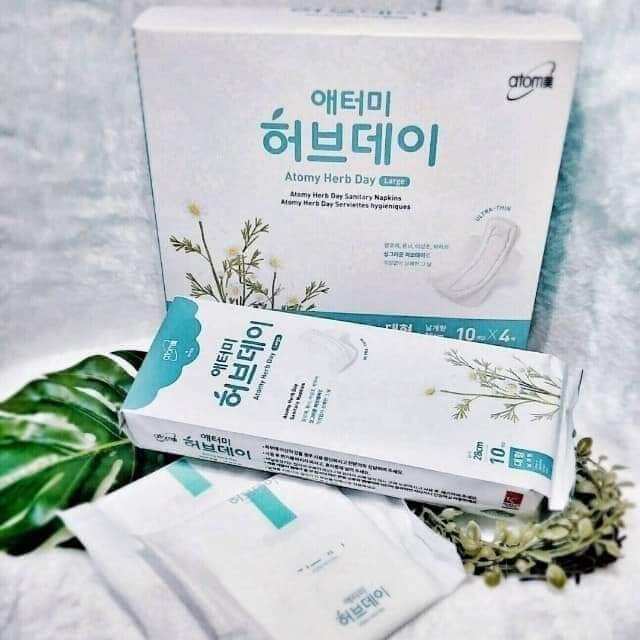 Atomy Herb Day Sanitary Pads [4pcks×10] | Lazada PH
