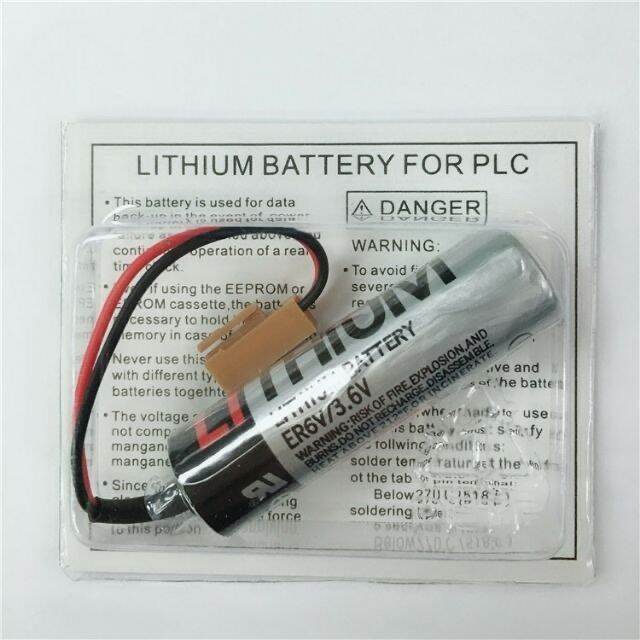 ลิเธียม แบตเตอรี่ ER6 v TOSHIBA ER6V / 3.6V PLC Lithium Battery พร้อม ...