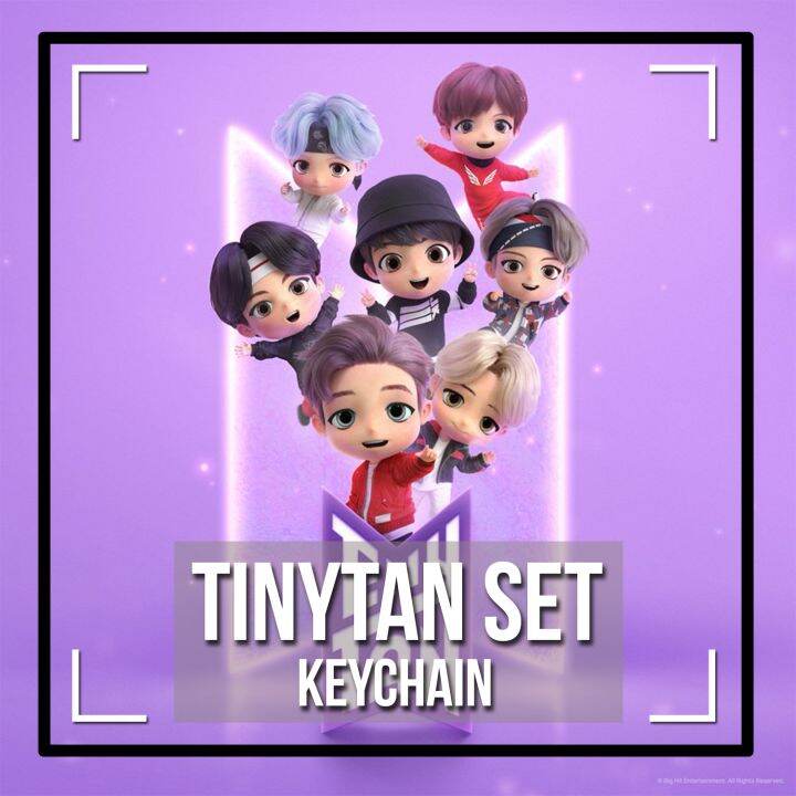 BTS TINYTAN RM NAMJOON JIN SUGA YOONGI JHOPE JIMIN V TAEHYUNG JK JUNGKOOK KEYCHAINS AND PINS ...