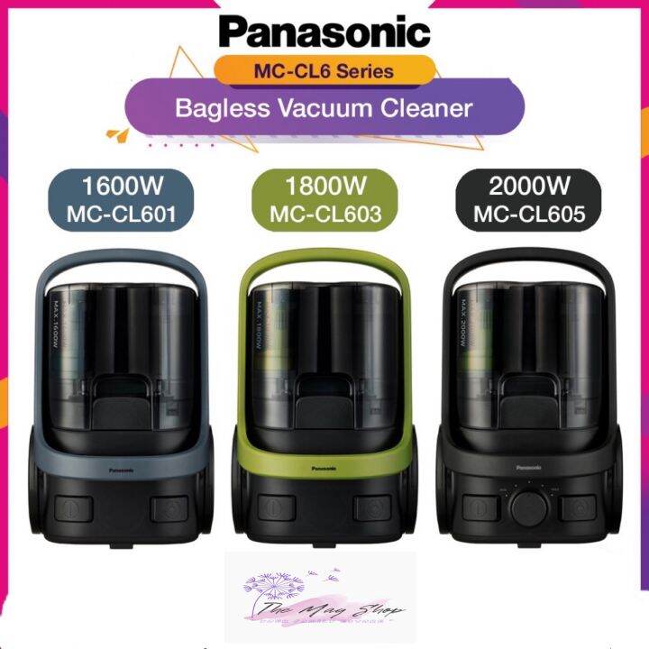 Panasonic Mega Cyclonic Bagless Vacuum Cleaner ( 1600W ) MC-CL601 ...