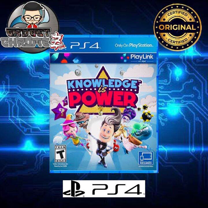 PS4 | Knowledge Is Power | BRANDNEW | Lazada PH