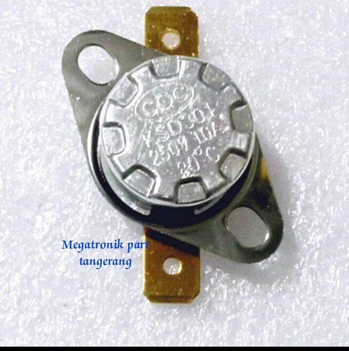MOSTAT THERMOSTAT KSD301 250V 10A 80°C | Lazada Indonesia