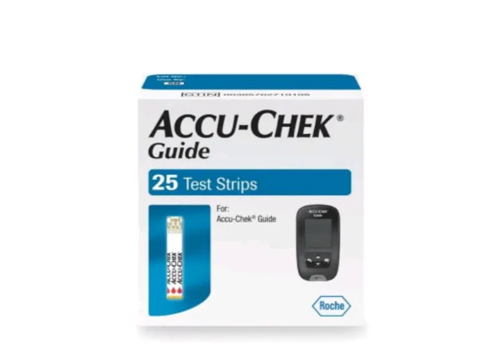 Accu Chek Guide Strip Isi 25 Pcs | Lazada Indonesia