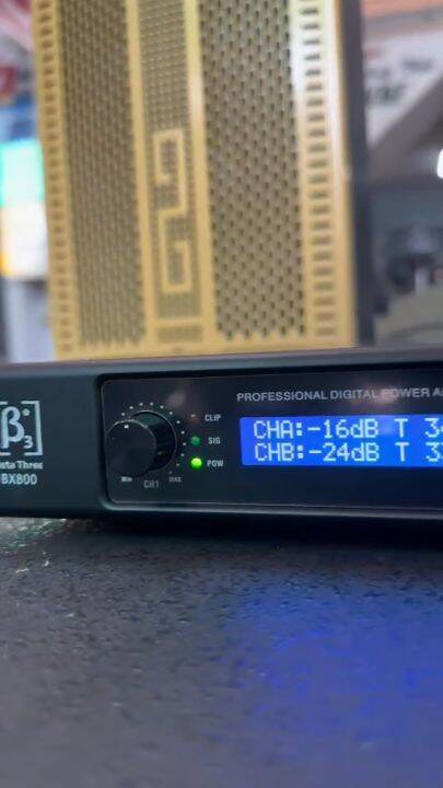 Đẩy Công Suất B3 (Beta Tree) - BX800 - 2 Kênh - Công Suất 900 Watt ...