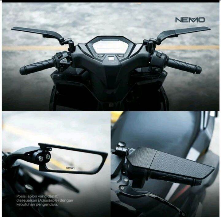 Spion Winglet NEMO PCX ADV NMAX XMAX AEROK VARIO BEAT DLL | Lazada ...