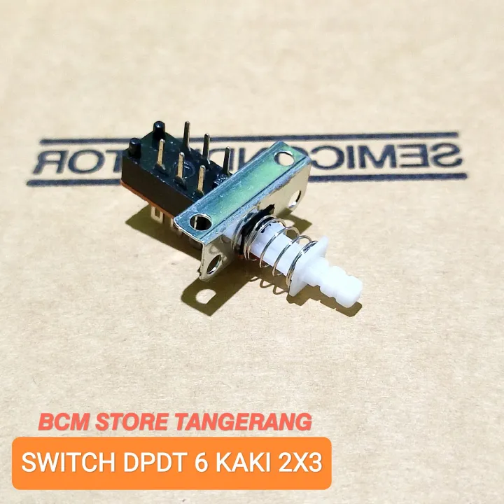 SWITCH DPDT 2X3 6PIN | Lazada Indonesia